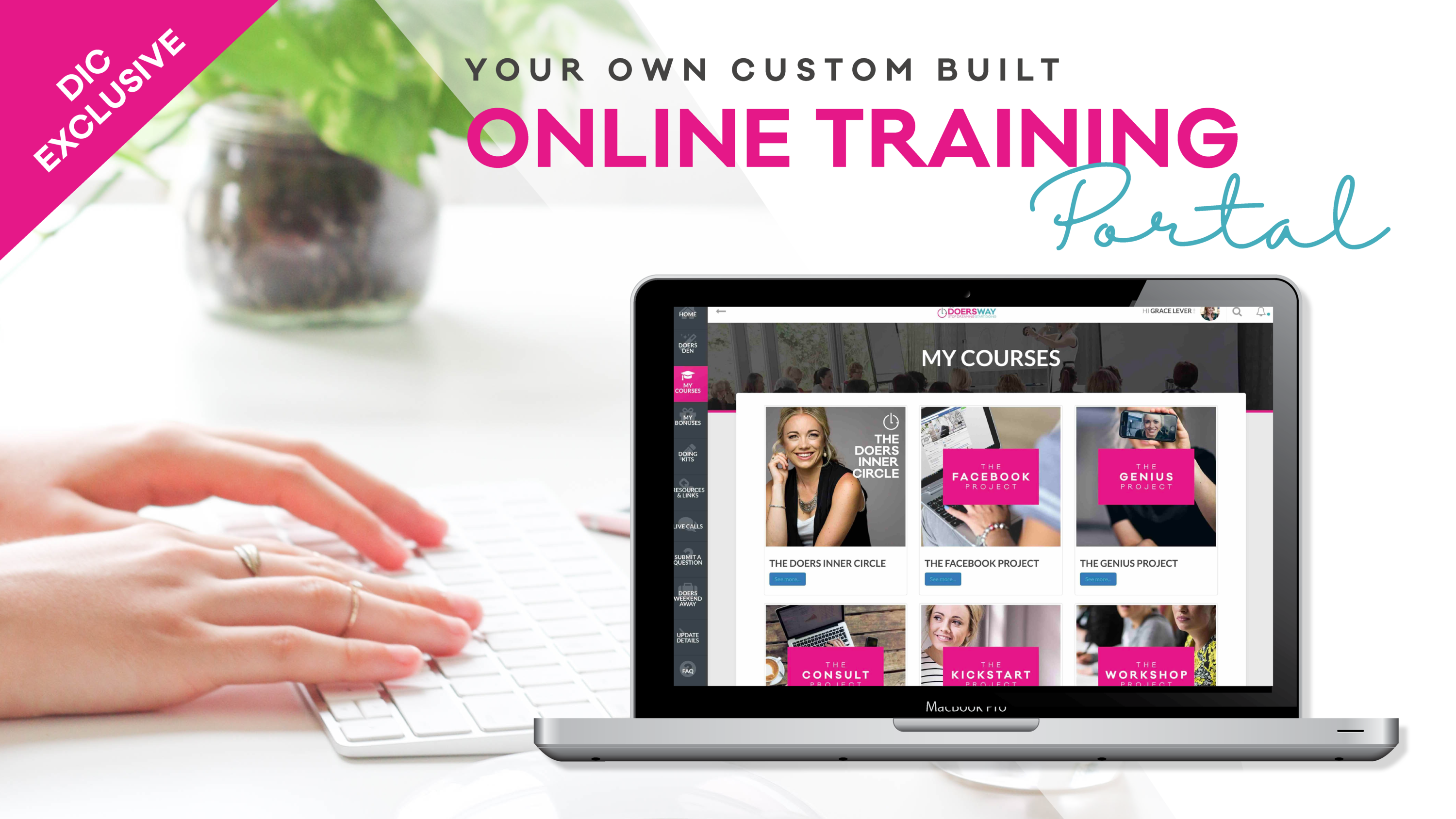 Custom Built Online Training Portal